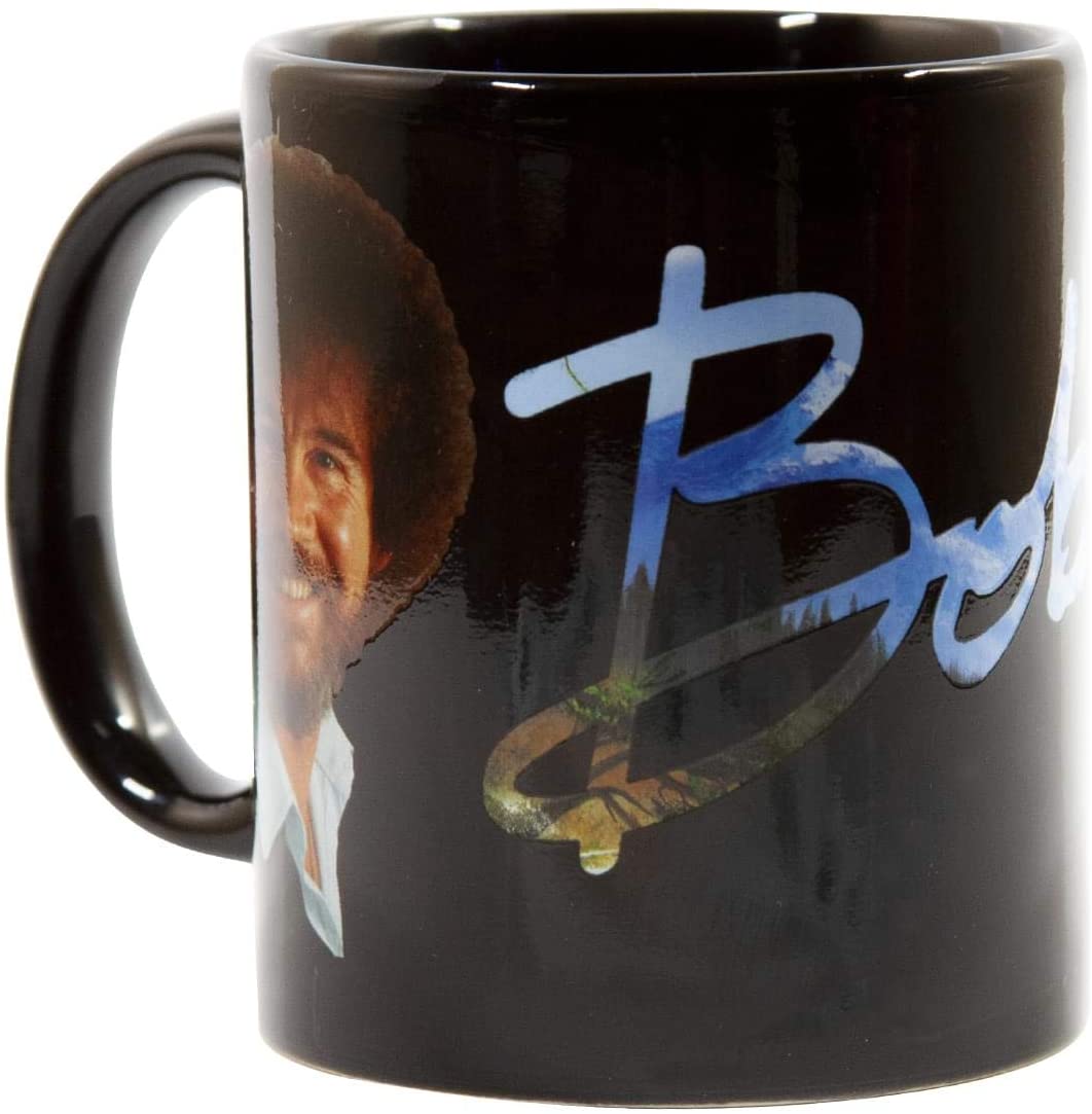 Surreal Entertainment Bob Ross Exclusive Color Change Ceramic Coffee ...