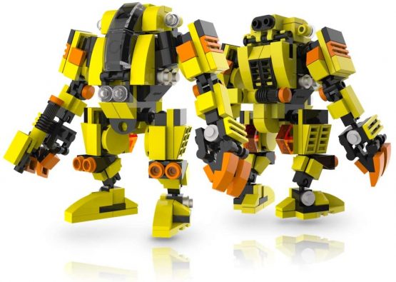 MyBuild Mecha Frame Mech Building Kit Building Blocks Toy Engineer T2 ...