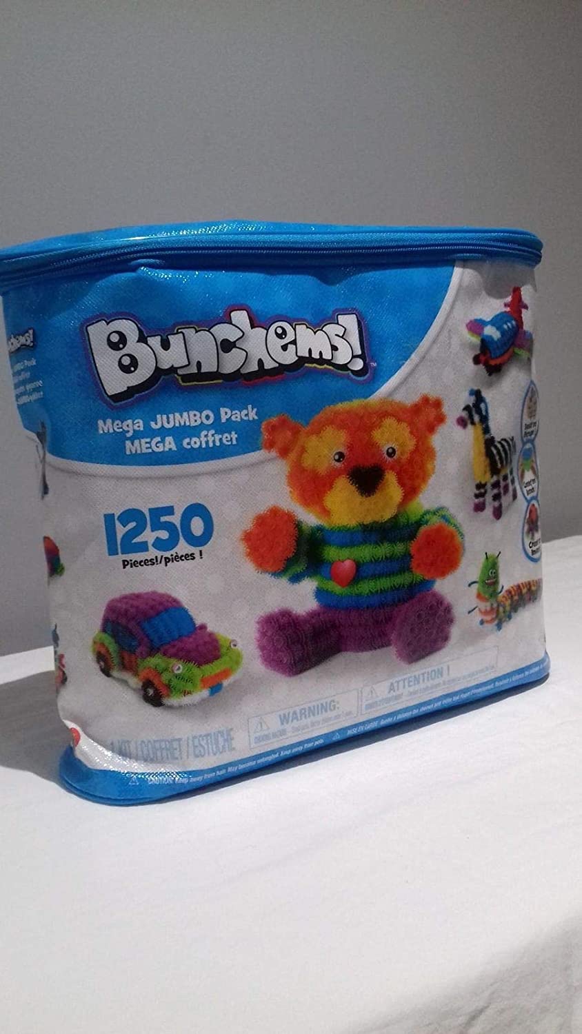 Bunchems Mega Jumbo 1250 Pieces (1200 50 Accessroies) Pack – New 2018 ...