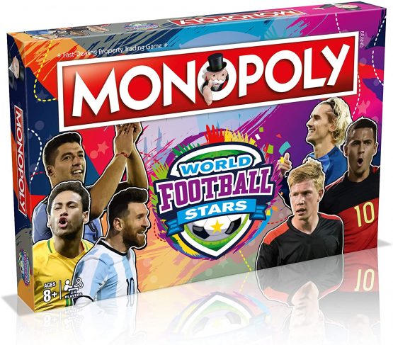 World Football Stars Monopoly Board Game – TopToy