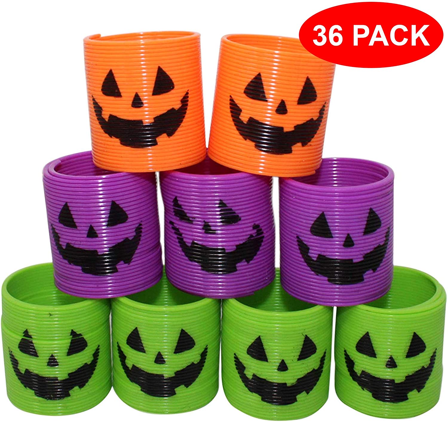 THE TWIDDLERS – 36 Mini Halloween Magic Springs, Trick or Treat Party ...