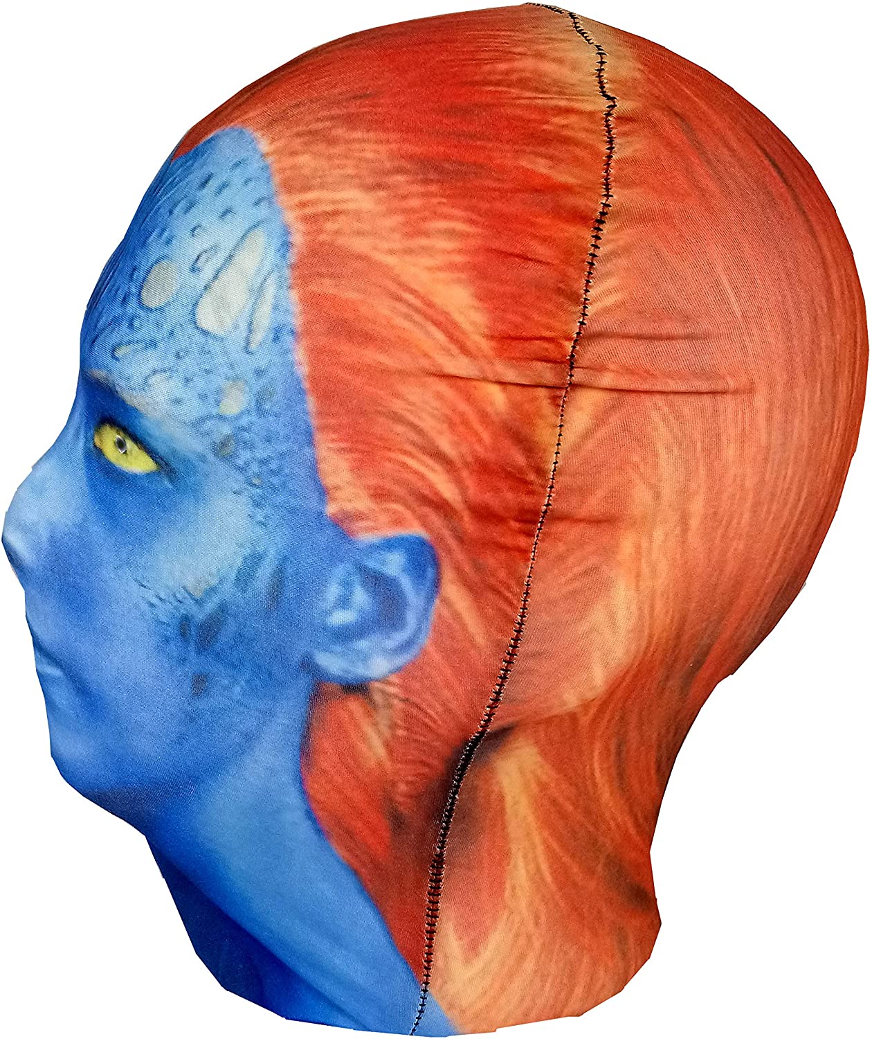 Mystique-Raven-X-MEN-parody-Full-Head-Mask-Lycra-Halloween-Costume – TopToy