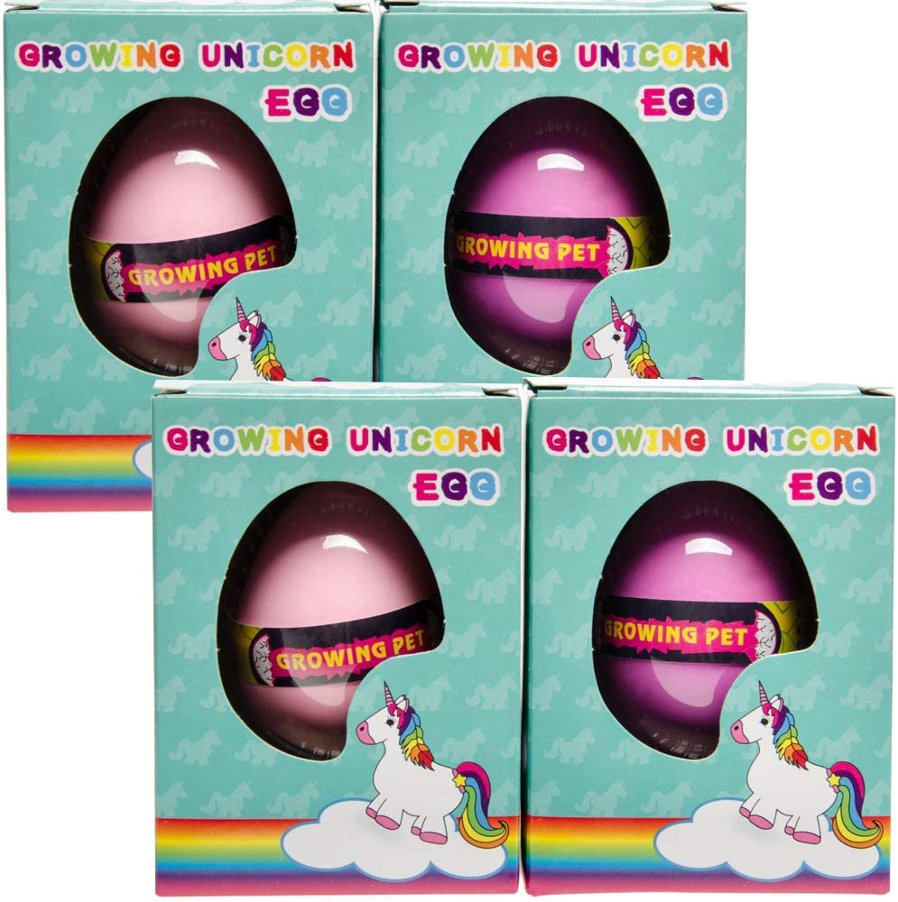 TE-Trend 4 Piece Unicorn Horse Magic Slip Egg Water Wunderei Creature ...