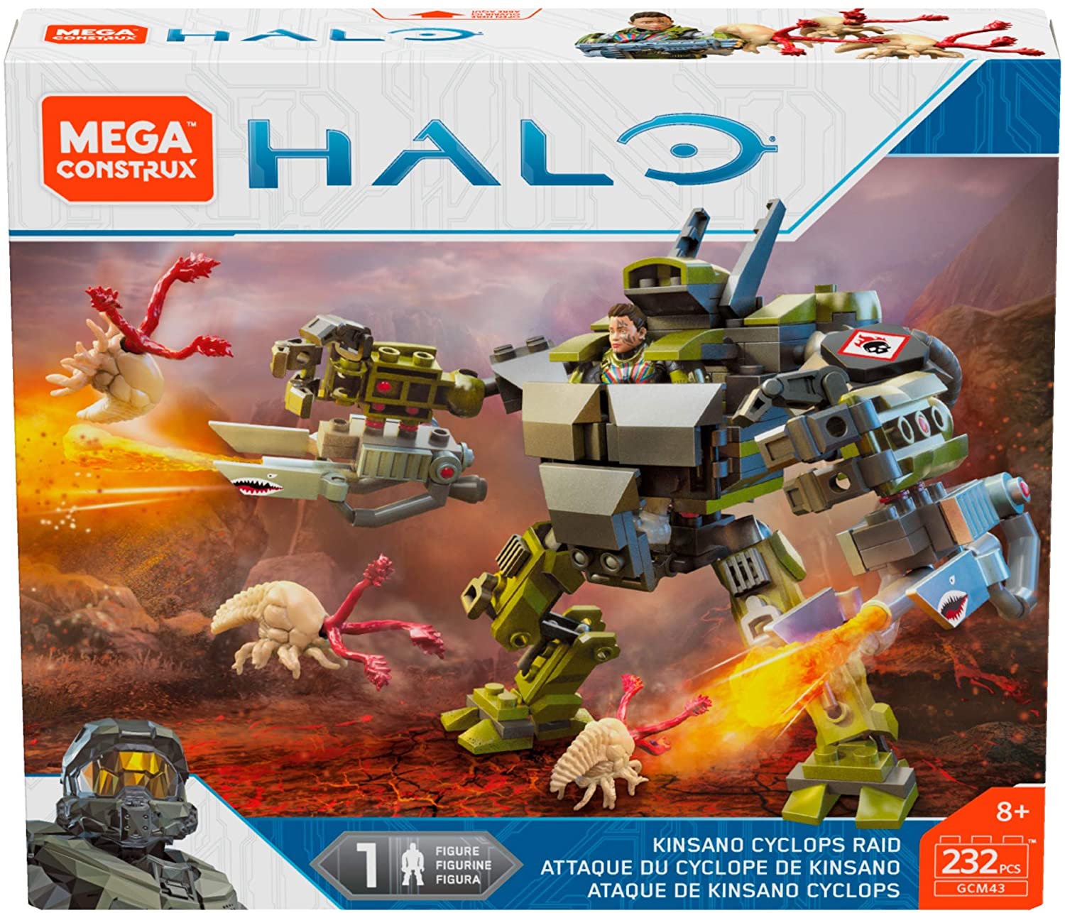 MEGA Construx Halo Kinsano Cyclops – TopToy
