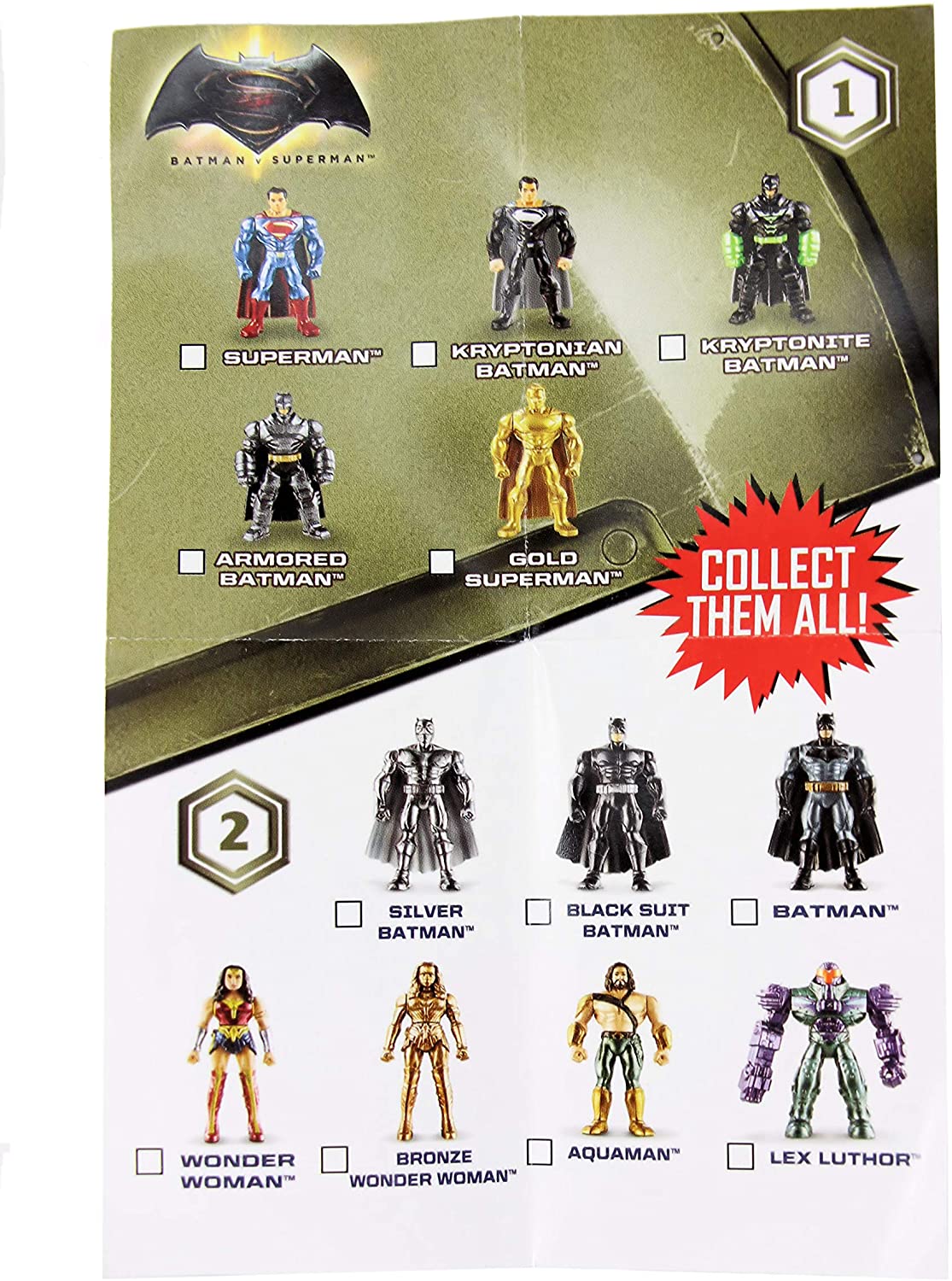 DC Comics Batman V Superman Mighty Minis Series 2 Mini Figure Blind ...