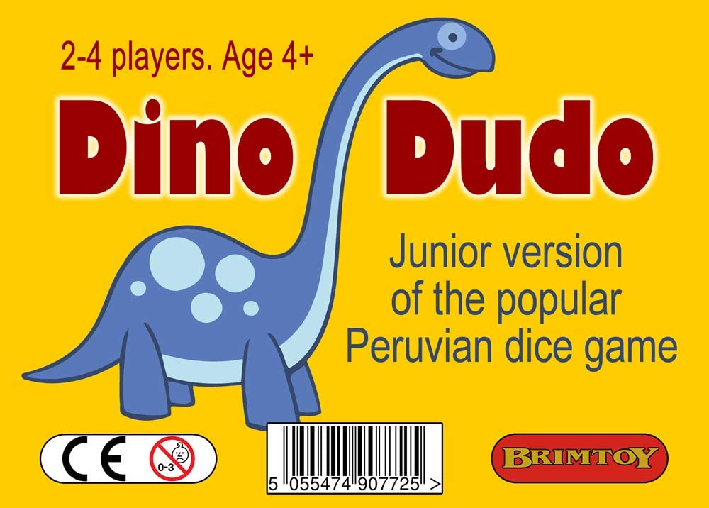 Brimtoy Dino Dudo – Junior version of the popular Peruvian dice game ...