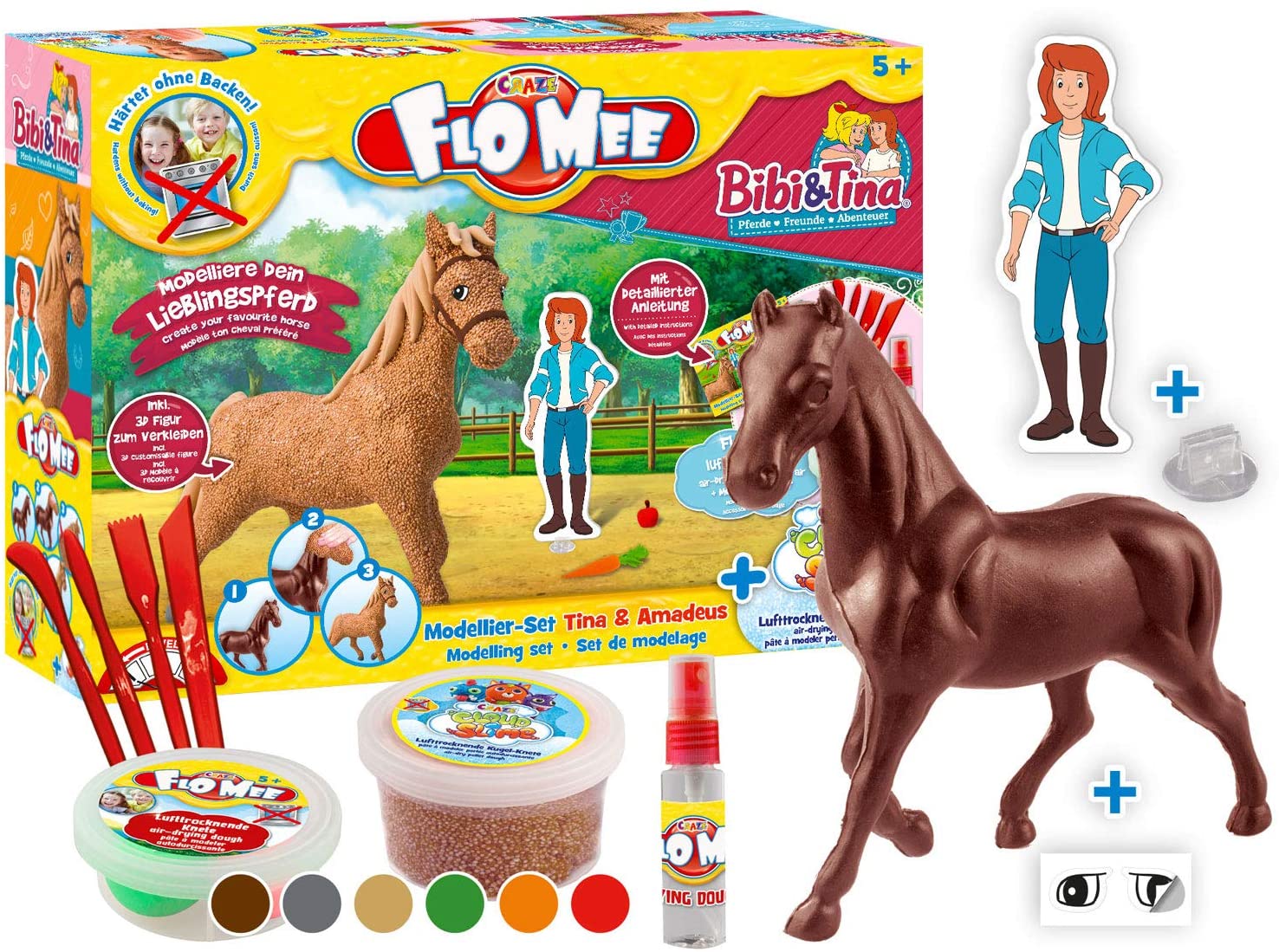 CRAZE CloudSlime FloMee FLO MEE and Cloud Slime Modeling Set Tina and ...