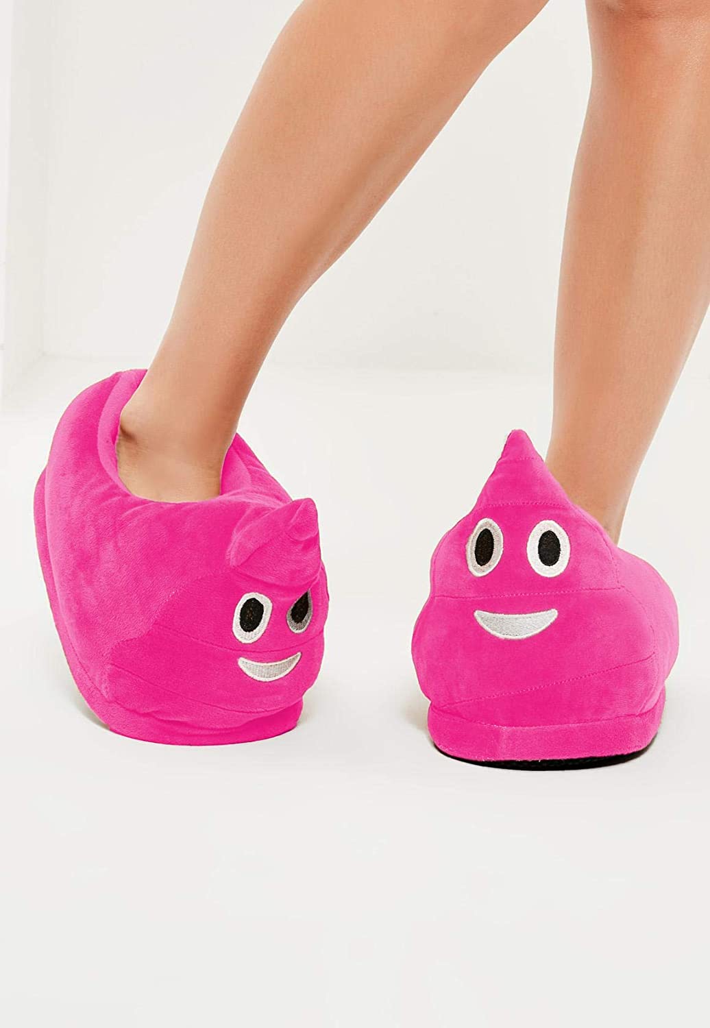 Desire Deluxe Funny Novelty Emojis Poo Slippers Gift Toy Present for ...