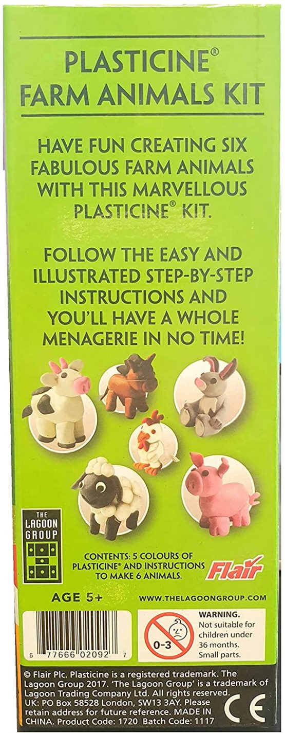 Plasticine Farm Animals Modelling Kit – TopToy