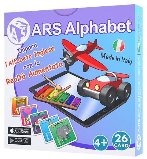 ARSchooInnovation ARS Alphabet – Card with Augmented Reality – TopToy