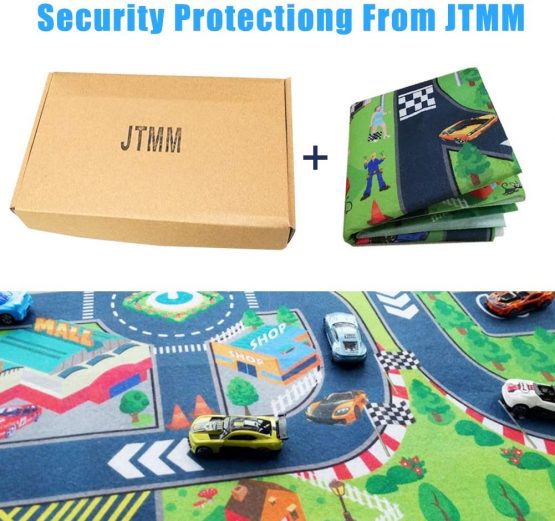 Road Playmat ,Carpet Playmat, Thin Great for Educational Road Traffic ...