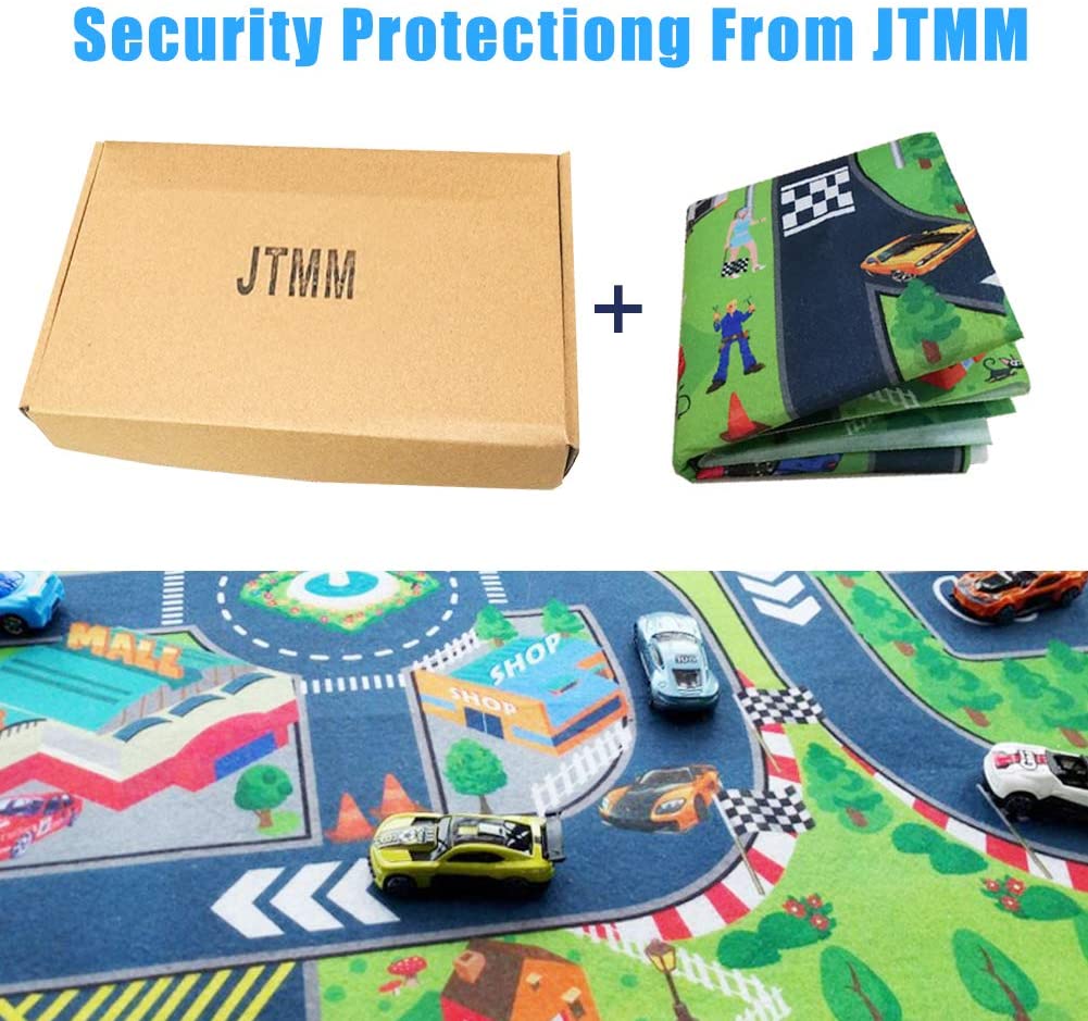 Road Playmat ,Carpet Playmat, Thin Great for Educational Road Traffic ...