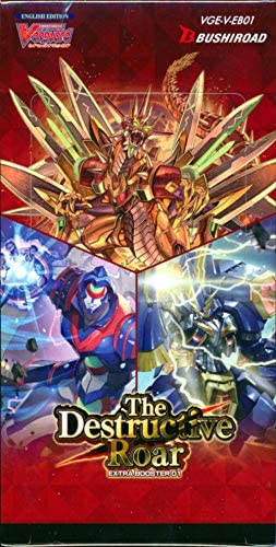Cardfight Vanguard VGE-V-EB01-EN Destructive Roar Booster Display Box ...