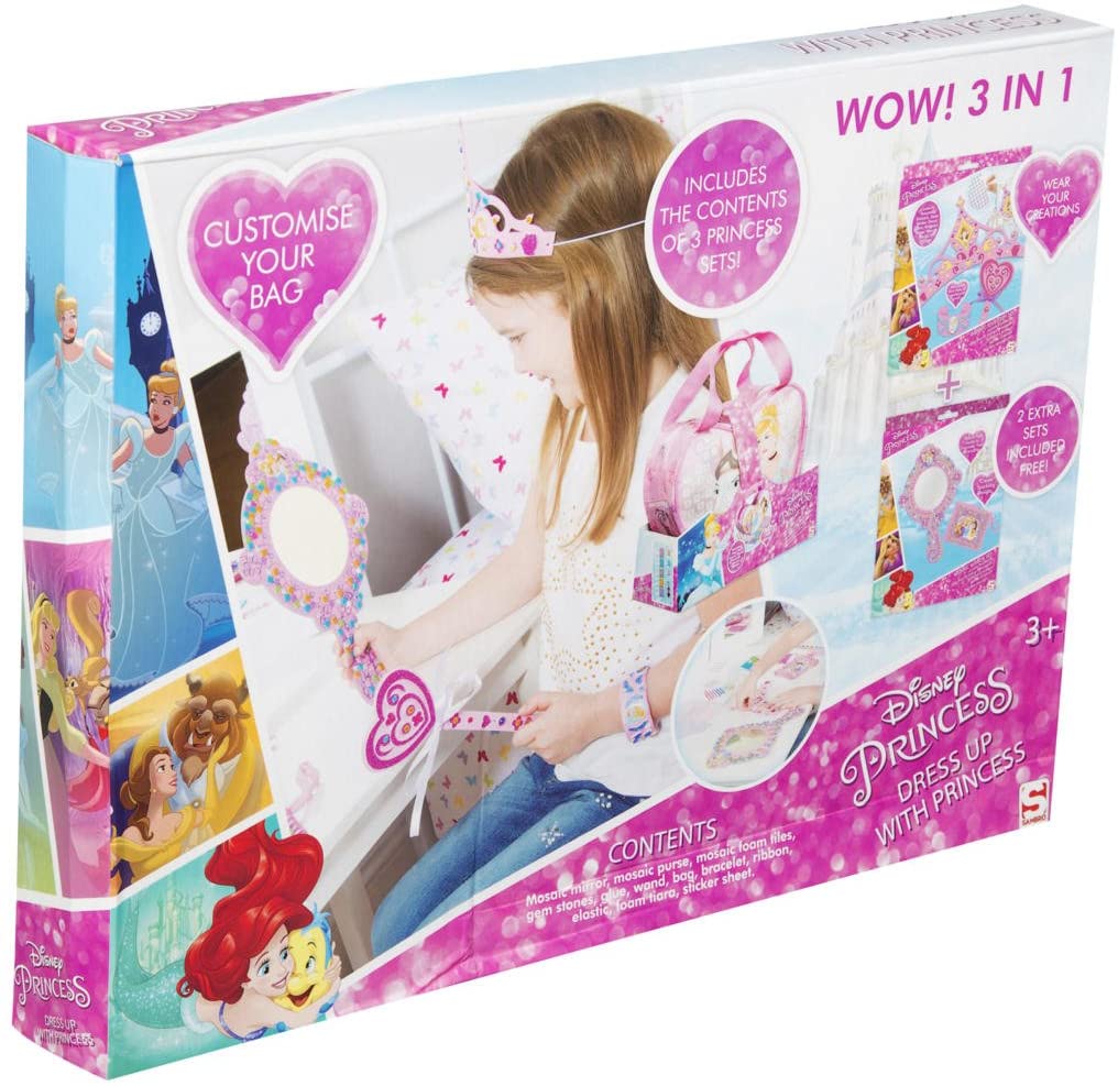 Sambro DSP13-4561 Princess Mosaic Value Set, Multi-Colour – TopToy