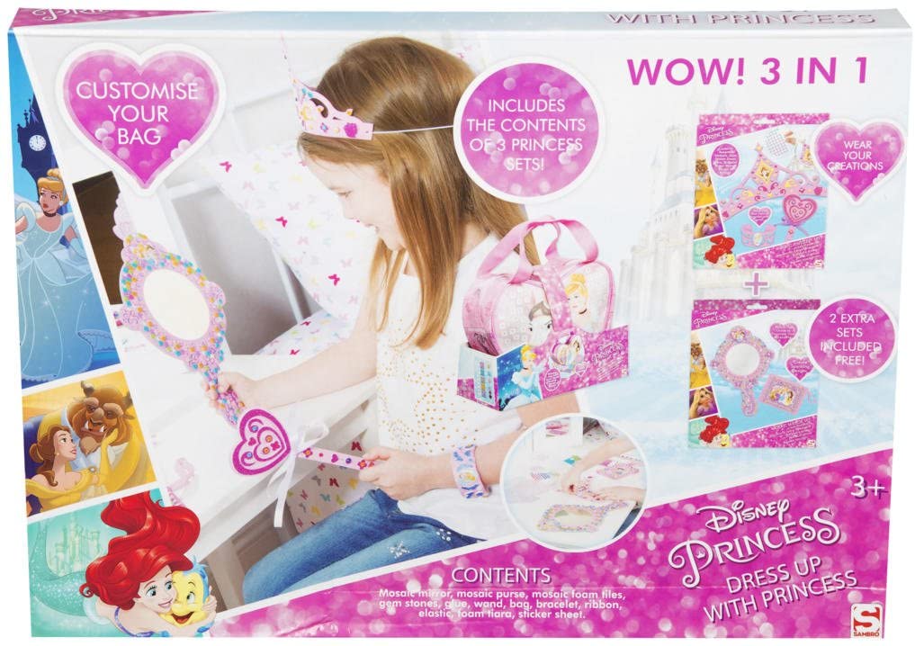 Sambro DSP13-4561 Princess Mosaic Value Set, Multi-Colour – TopToy
