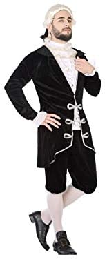 Atosa 55922 Costume Courtier Victorian Lord Man M-L Black-Carnival, Men ...
