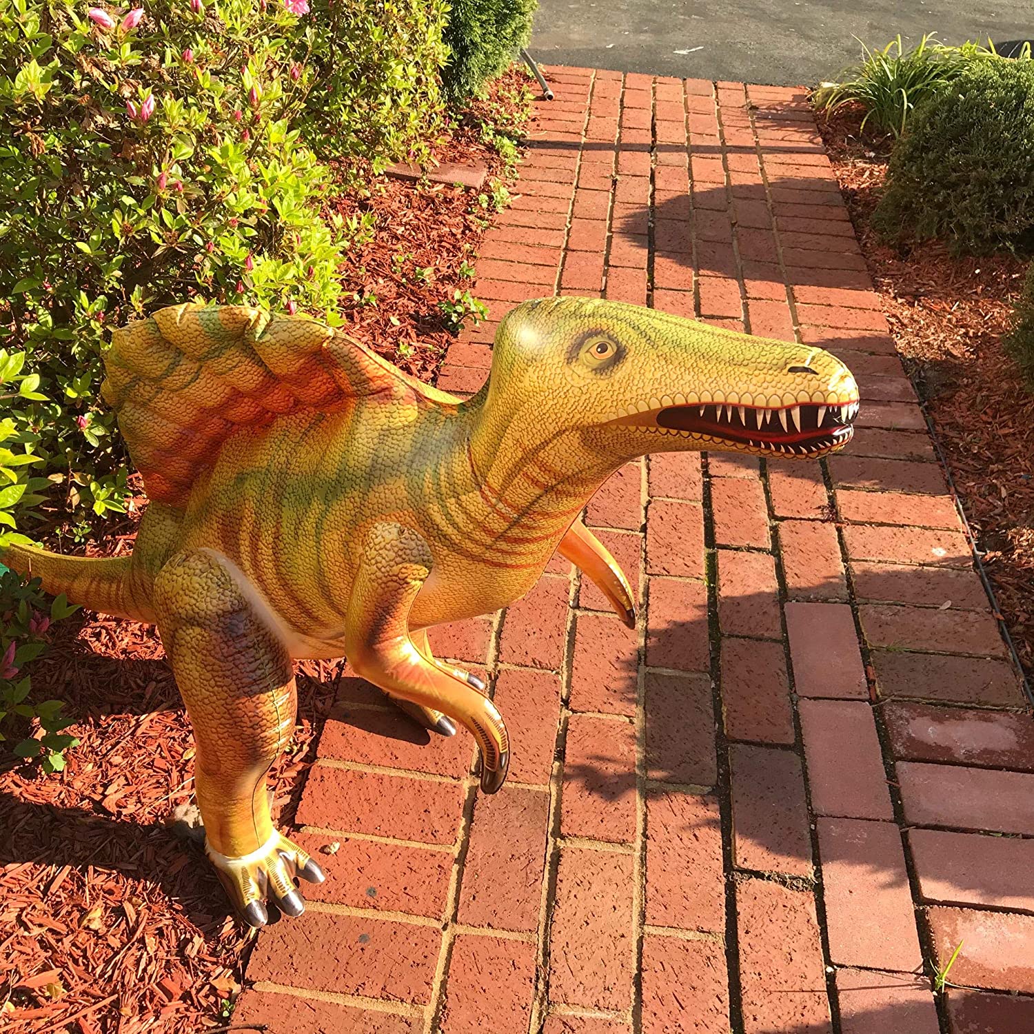 Jet Creations 53″ Spinosaurus Inflatable Air Stuffed Plush Toy, Durable ...