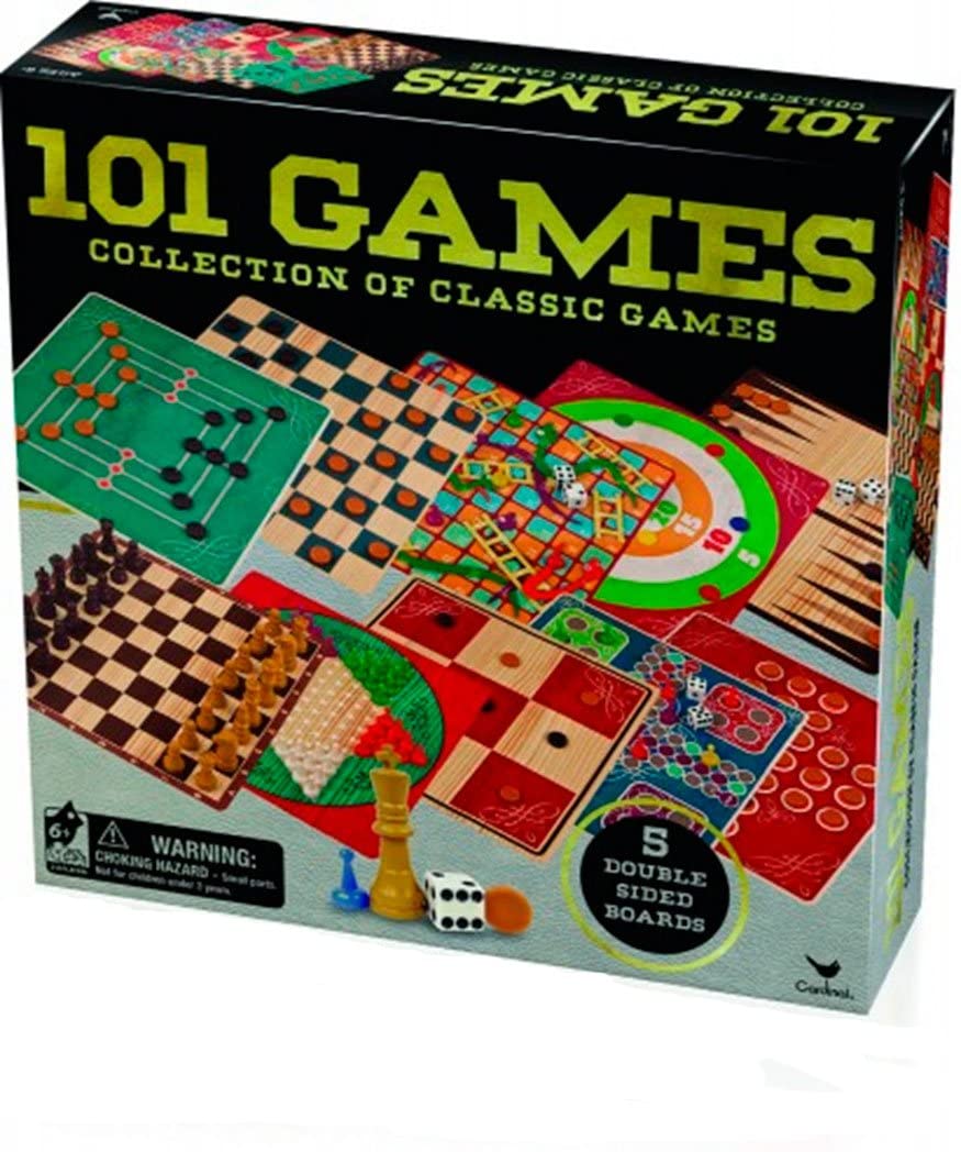 Cardinal Set 101 Games (BIZAK 61928377), Assorted Colour/Model – TopToy