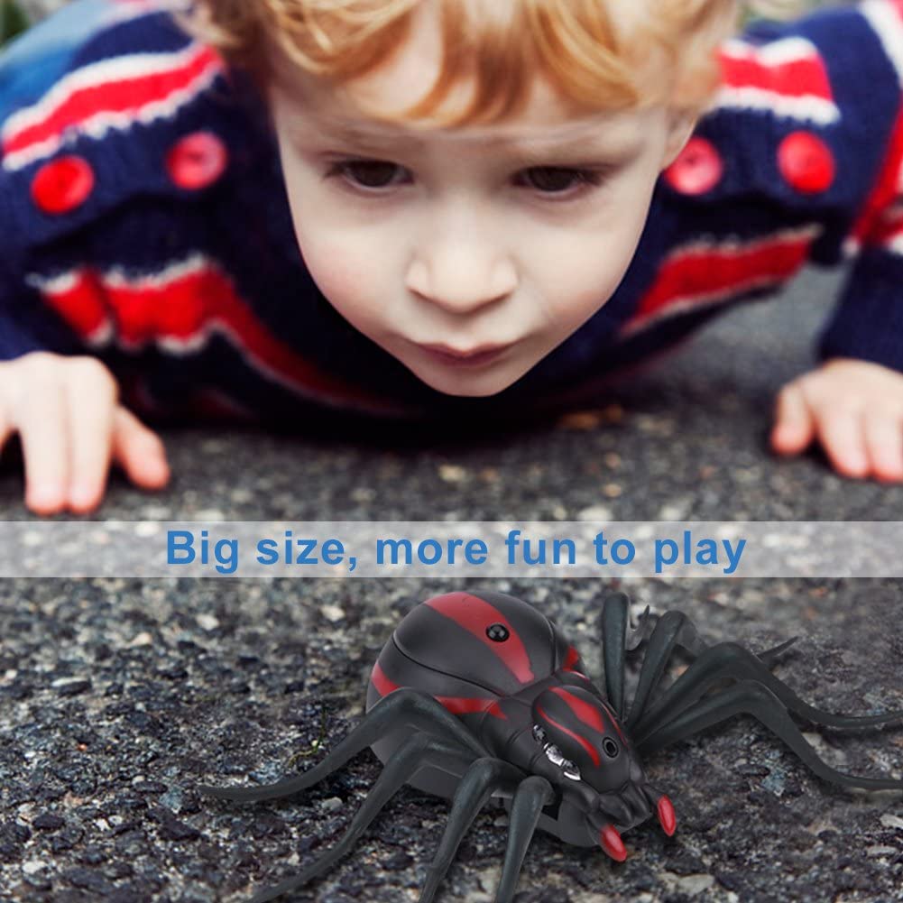 Dilwe Remote Control Insect Toy, Infrared Ants / Cockroaches / Spiders ...