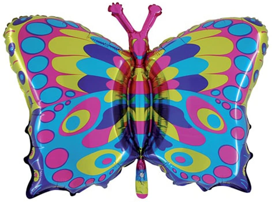 Magic Party Butterfly Butterfly Balloon 85cm Helium or Air Inflate with ...