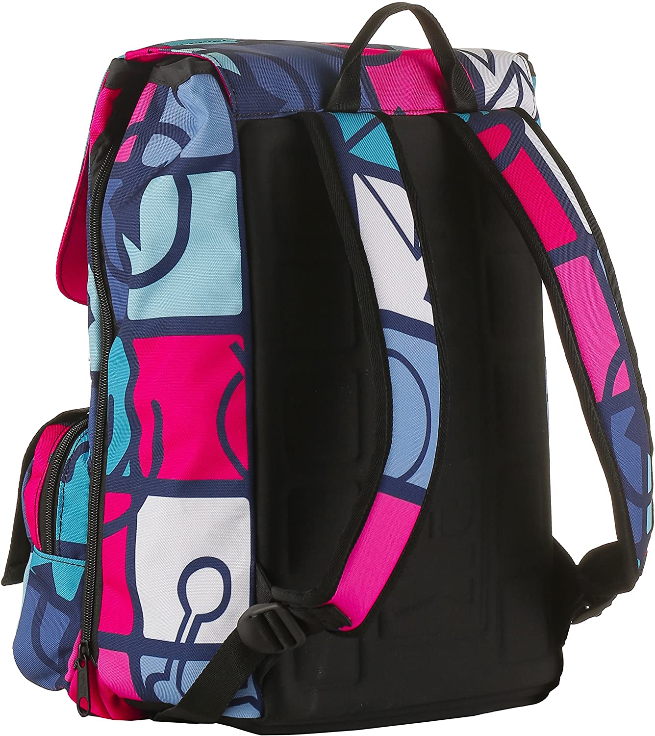 School Expandable Backpack Appack , ICON SET , Pink Blue , 28 Lt ...