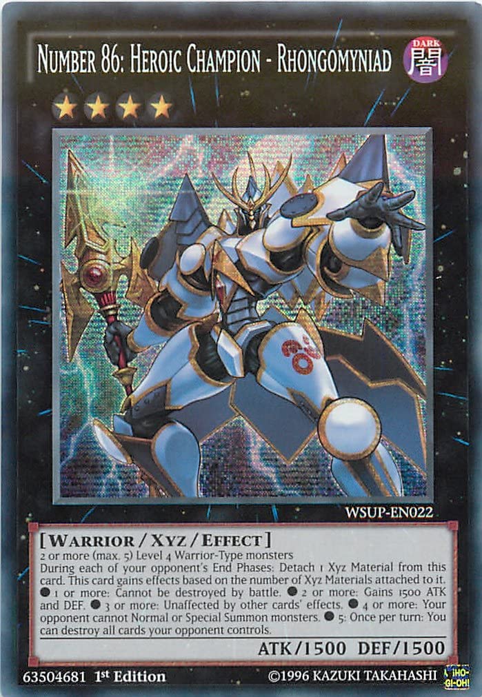 Andycards Yu-Gi-Oh! – NUMBER 86: HEROIC CHAMPION – RHONGOMYNIAD ...