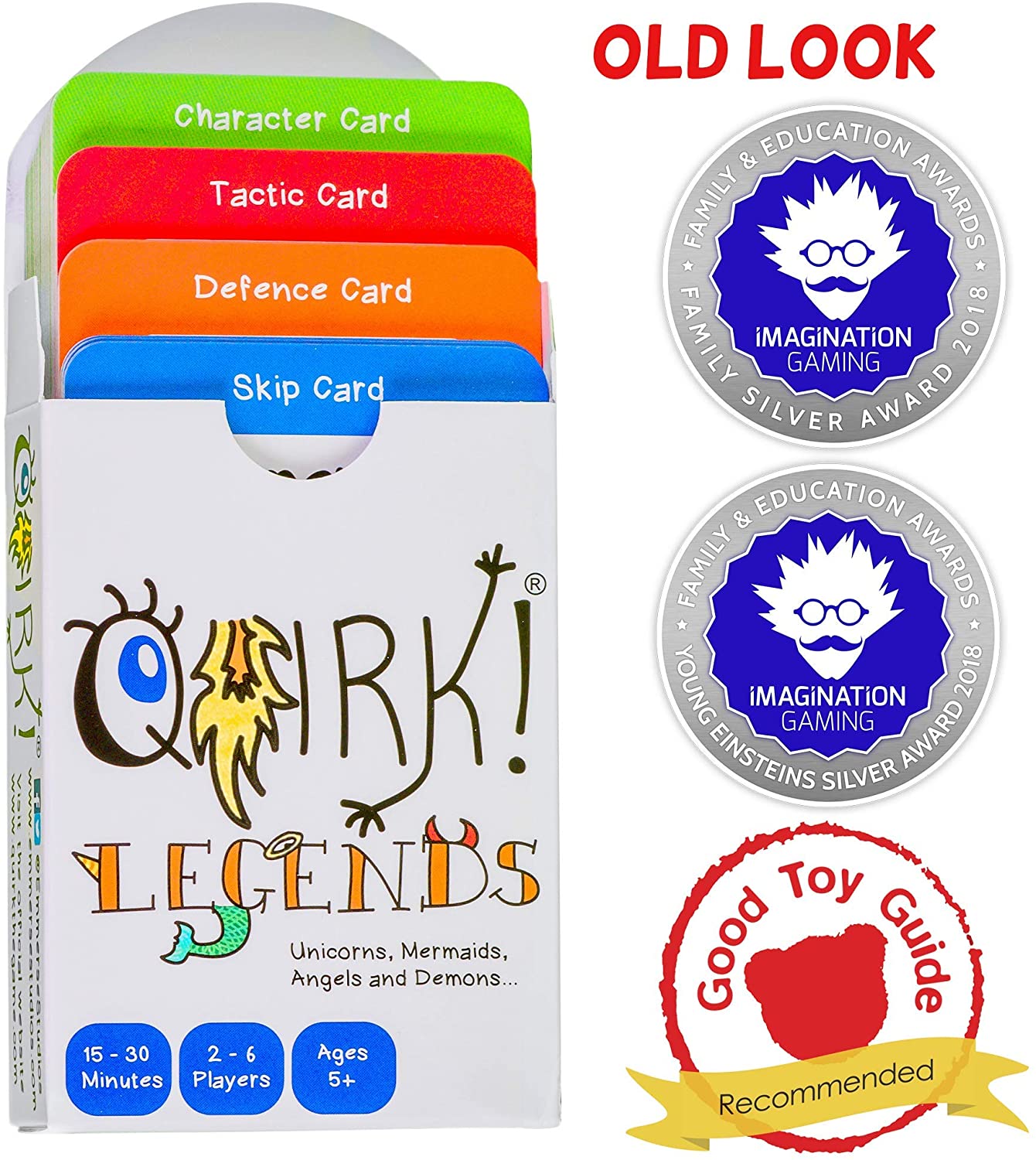 Quirk! Legends – The Act-It-Out, Fairy Tale Card Game for all the ...
