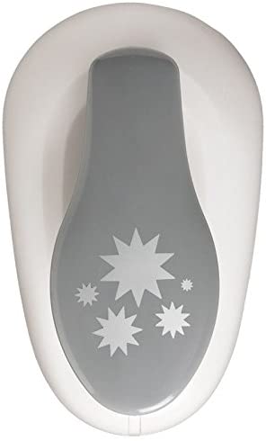 Jumbo craft punch 3D Stars 6.3 x 7 cm | Punch For Gift Tags and Toppers ...