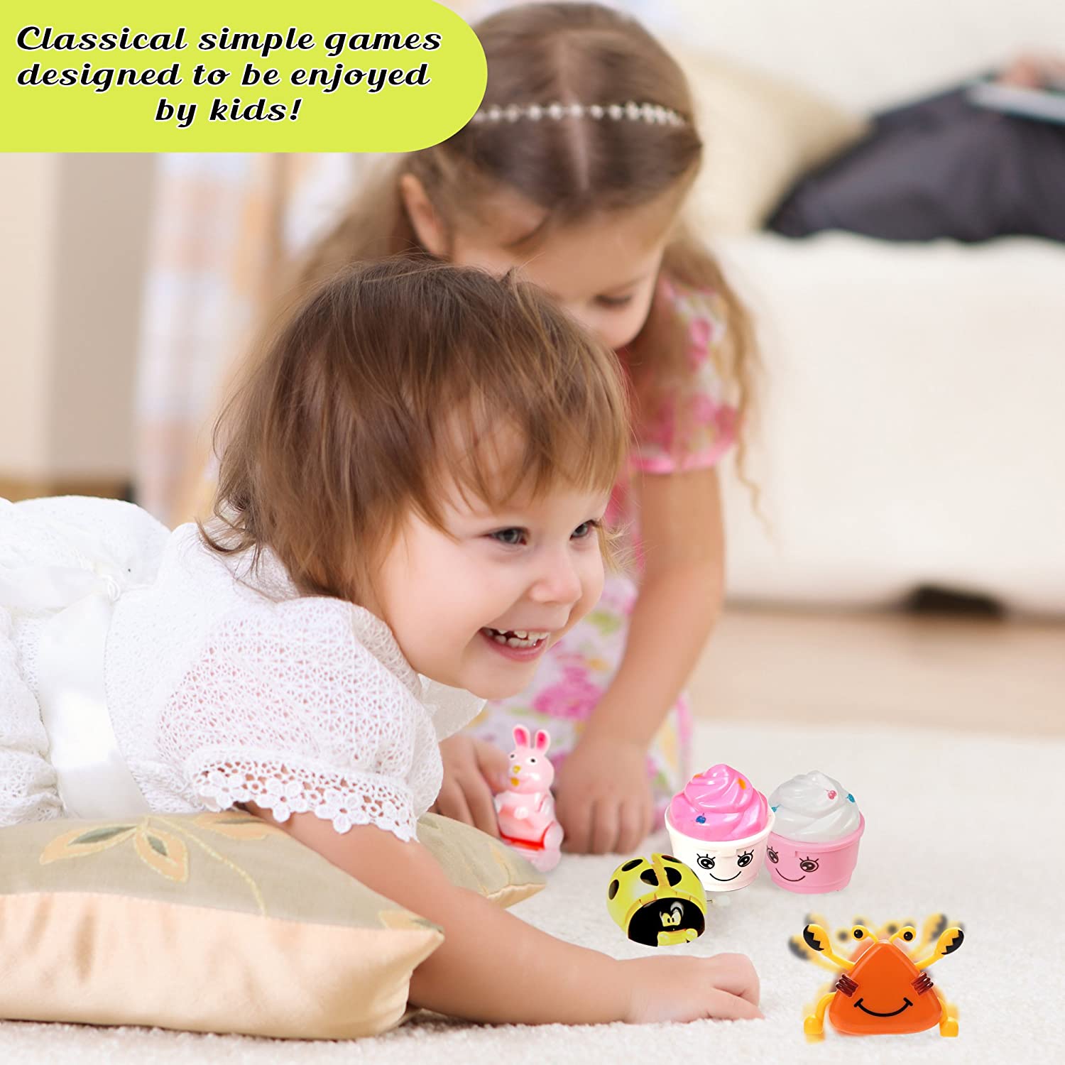 THE TWIDDLERS – 28 Cute Walk and Swim Wind Up Toys – Kids Gift Party ...