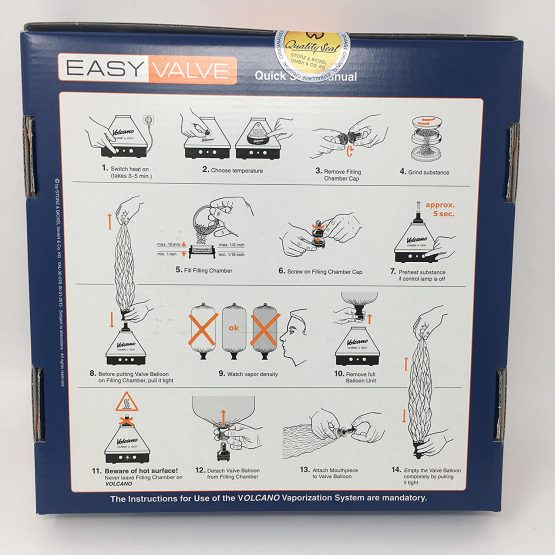 Volcano EASY VALVE Replacement Set (XL Set (6 pieces)) – TopToy