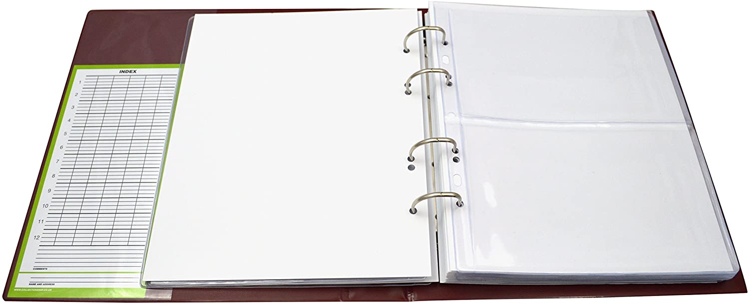 COLLECTOR Banknotes Album Folder Book Notes Banknote with 10 Pages and ...