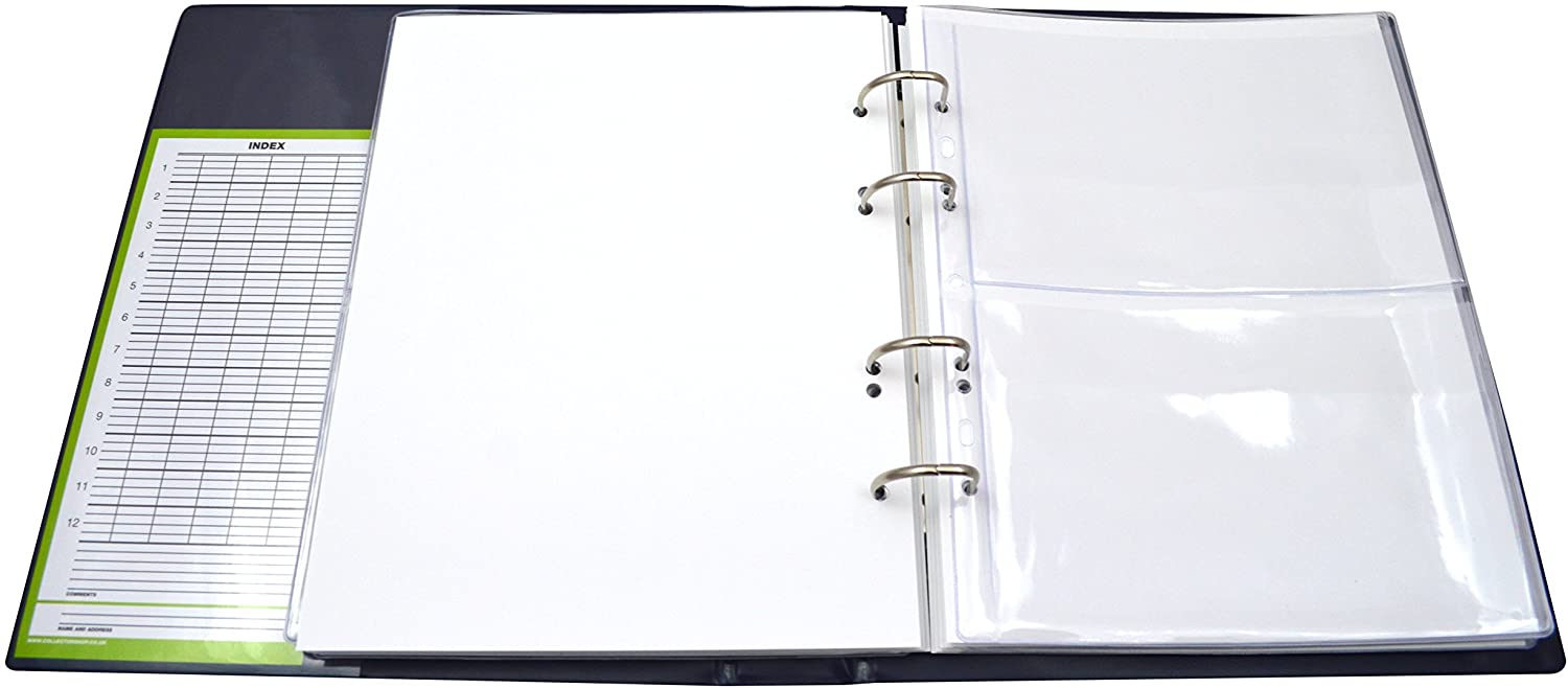 COLLECTOR Banknotes Album Folder Book Notes Banknote with 10 Pages and ...