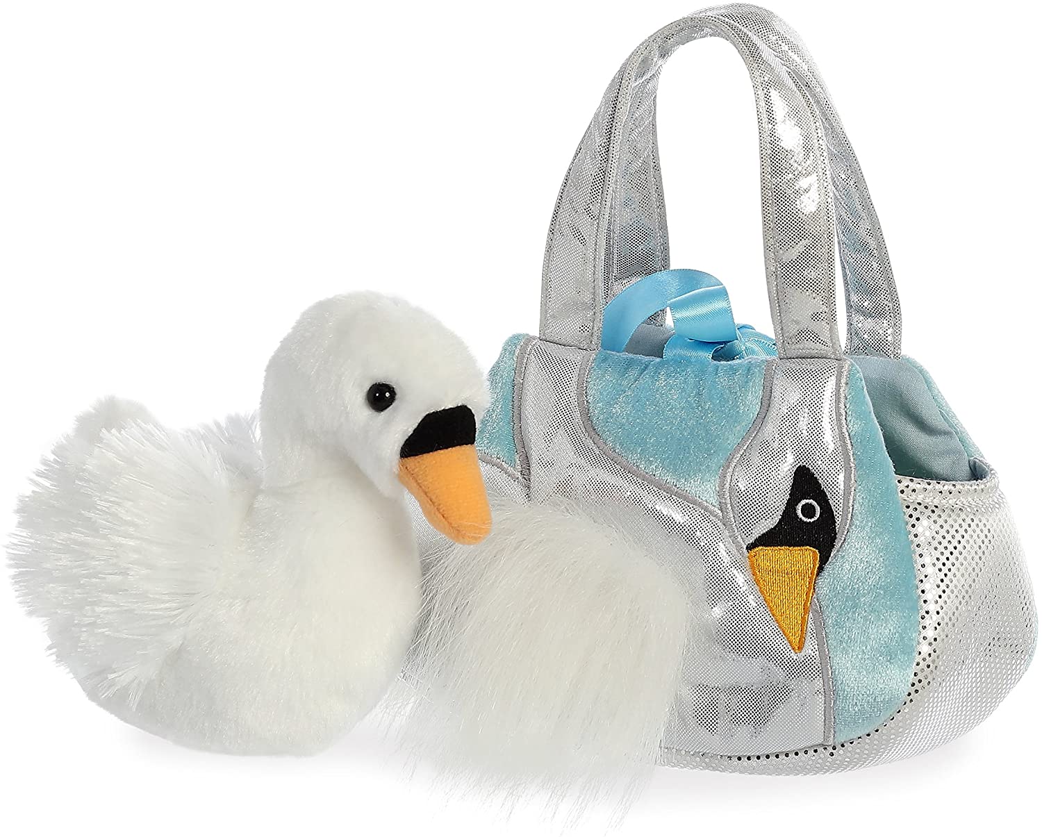 AURORA World, 60903, Luxe Boutique, Fiona Swan Fancy Pal, Blue and ...