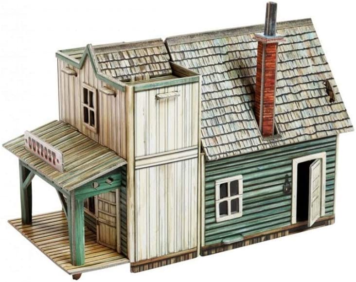 UMBUM 445 Wild West Outpost Board Game in Slim Box, Multi-Color – TopToy