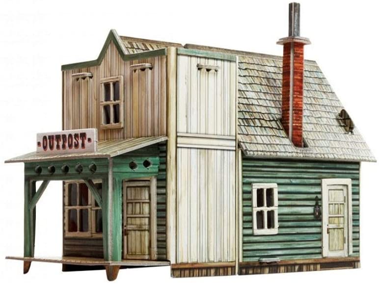 UMBUM 445 Wild West Outpost Board Game in Slim Box, Multi-Color – TopToy