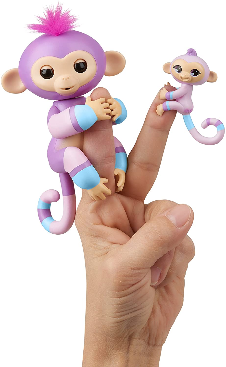 Fingerlings Baby Monkey BFFs – Violet (Mauve) & Hope (Mini ...