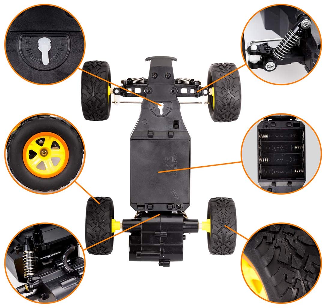 Xtrem Raiders Anaconda, 4×4 Remote Controlled Off-Road for Kids, RC ...