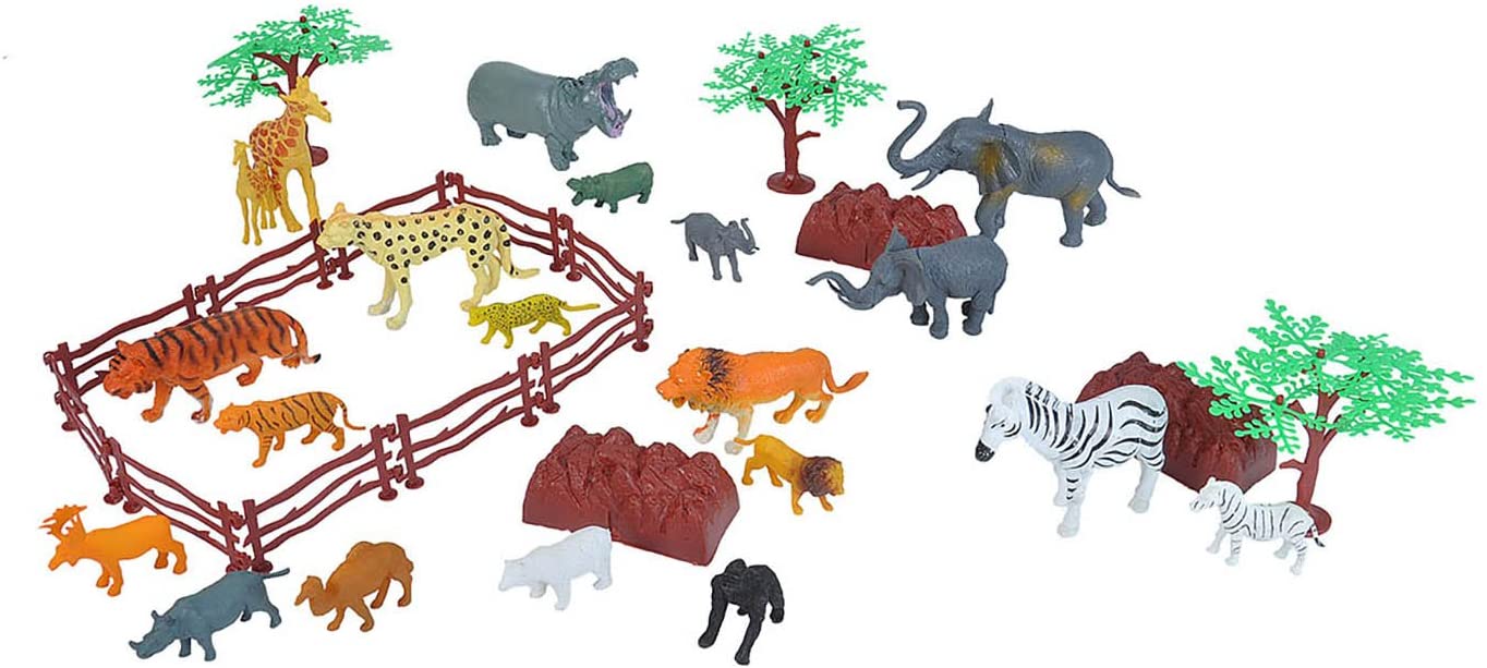 Wild Republic 22112 Animal, Figurine Playset, Adventure Bucket, 20 cm ...