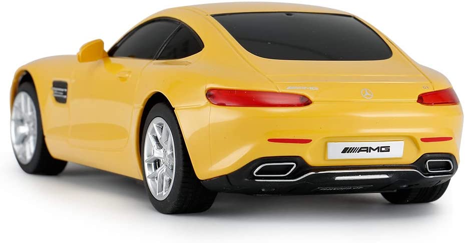 RASTAR 1/24 Scale Mercedes AMG-GT RC Car Radio Remote Control – Yellow ...