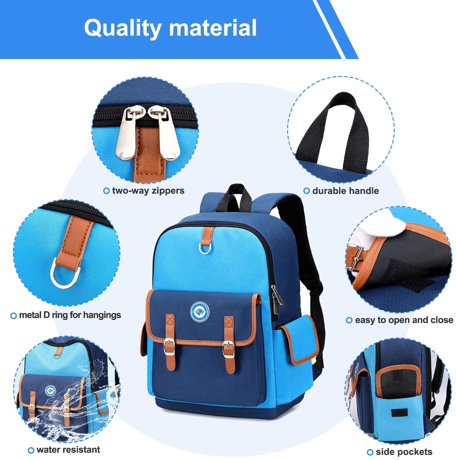 Kids Backpack Children School Bags Lightweight Rucksack Preschool ...