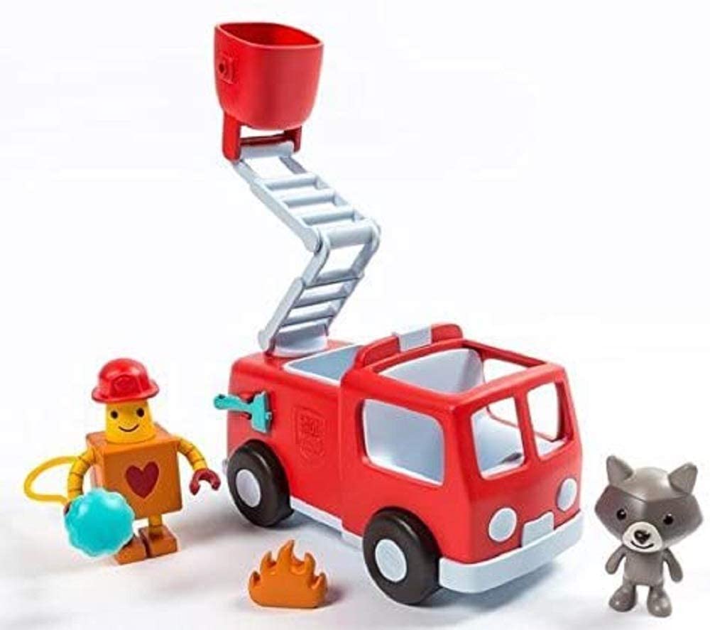 SAGO mini 6038484 Vehicles: Hugbot & Kiki’s Firetruck – TopToy