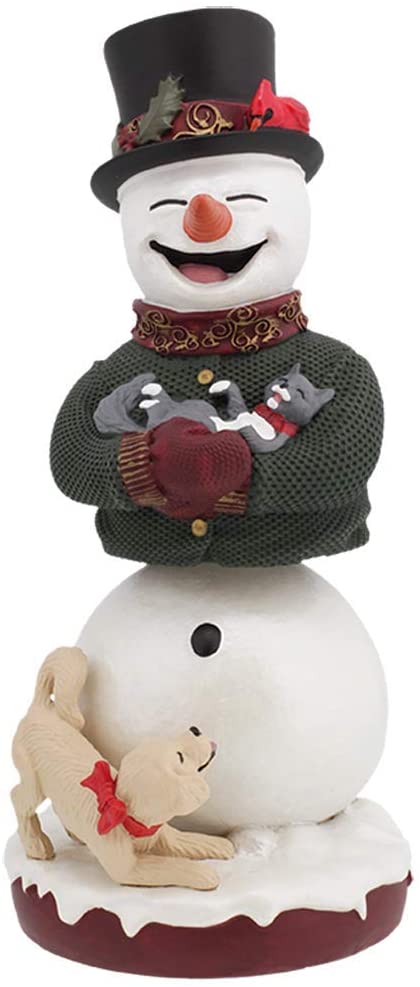 Royal Bobbles Christmas Snowman BobbleHIPS – Bobblehead – TopToy