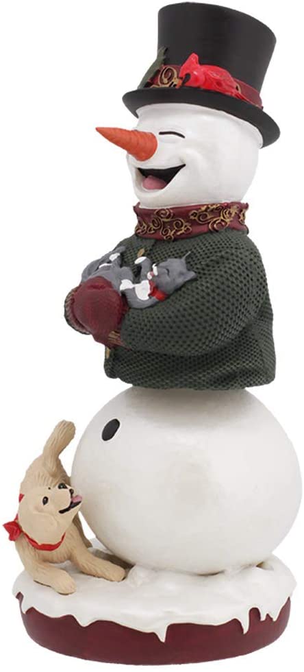 Royal Bobbles Christmas Snowman BobbleHIPS – Bobblehead – TopToy
