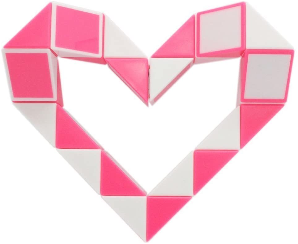 EasyGame– Magic Snake Twist 24 Wedges Magic Ruler Cube Twist Puzzle ...