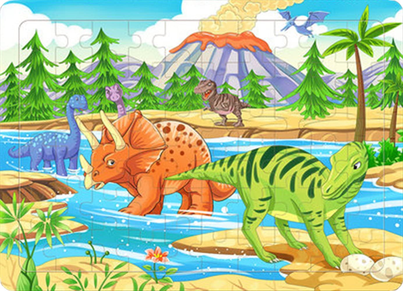 Yobooom Wood Jigsaw Puzzles 60 Pieces For Kids Ages 4 8 the Mermaid yobooom-wood-jigsaw-puzzles-60-pieces-for-kids-ages-4-8-the-mermaid