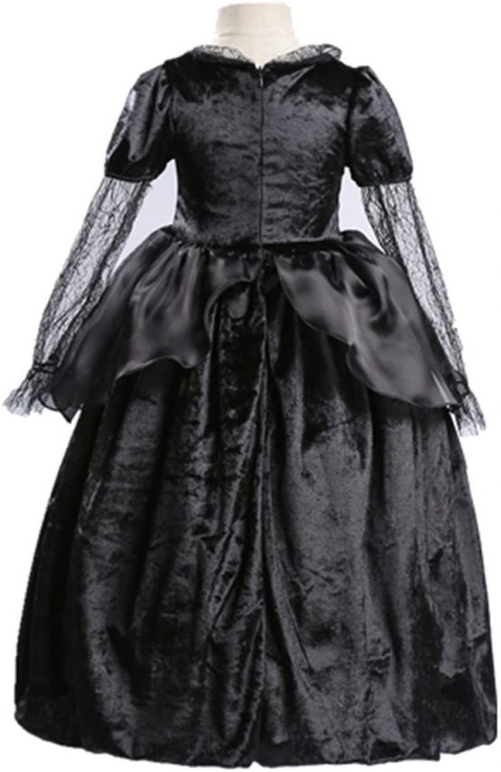 ELSA & ANNA UK Girls Vampire Princess Halloween Party Dress Outfit ...