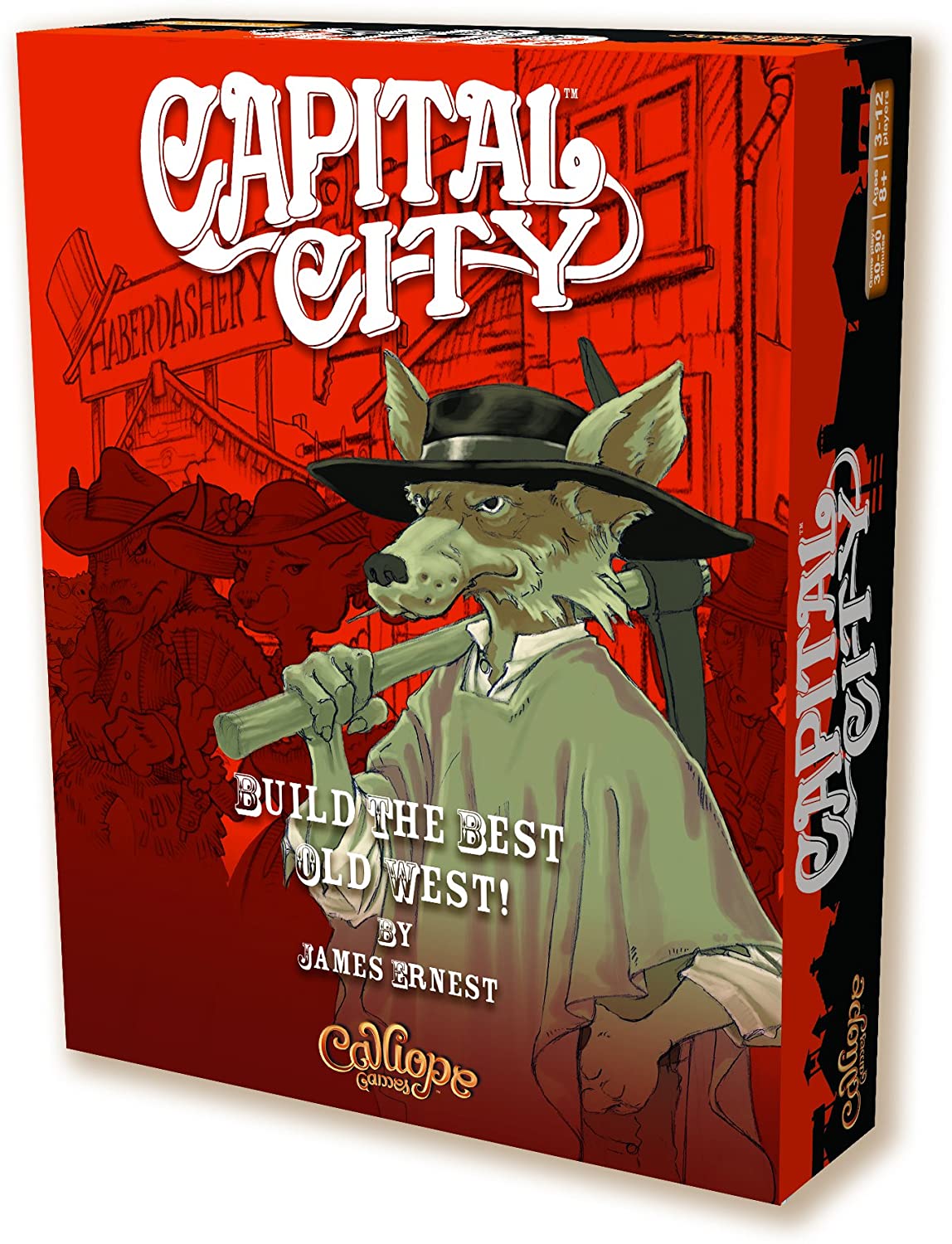 Calliope Games CLP134 Capital City, Multicoloured – TopToy