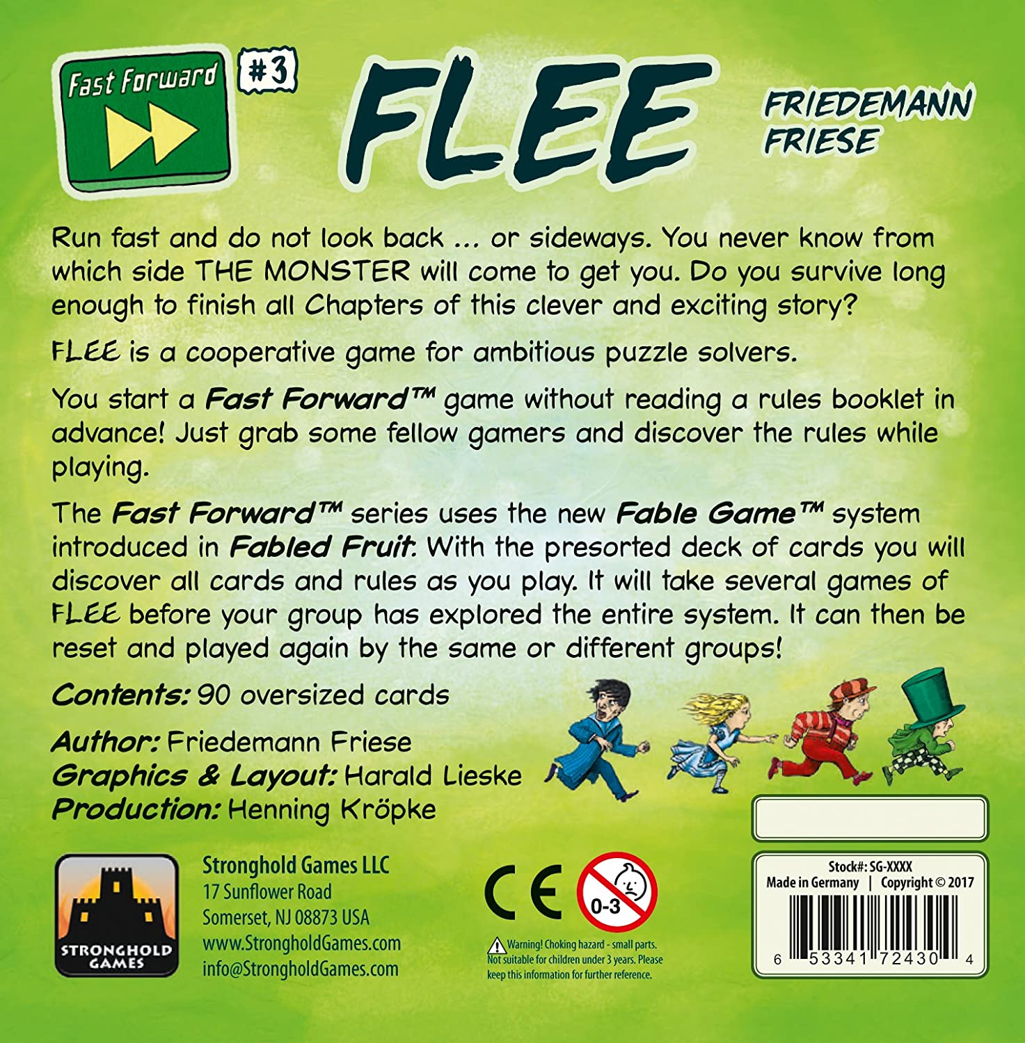 Fast Forward Card Game: #3 Flee – TopToy