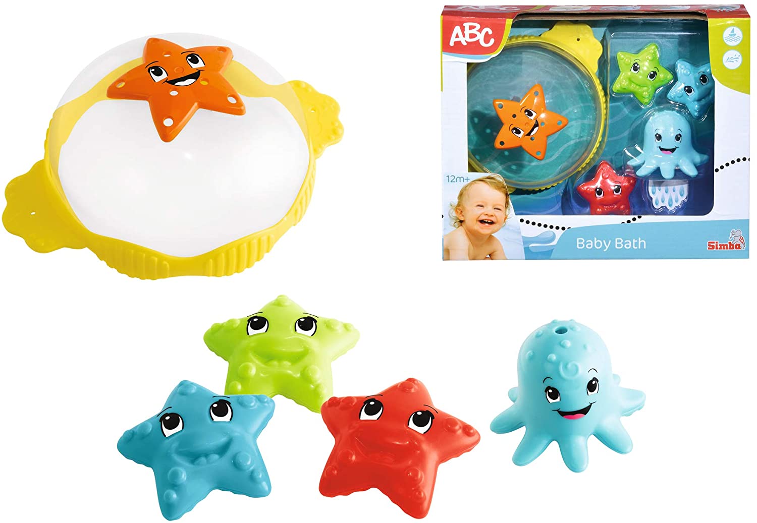 Simba 104010074 ABC Bath Fun Set – TopToy
