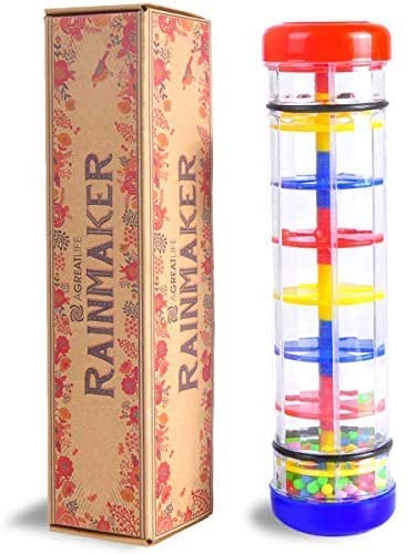 AGREATLIFE Rainmaker Toy – Rain Stick Musical Instrument for Kids and ...
